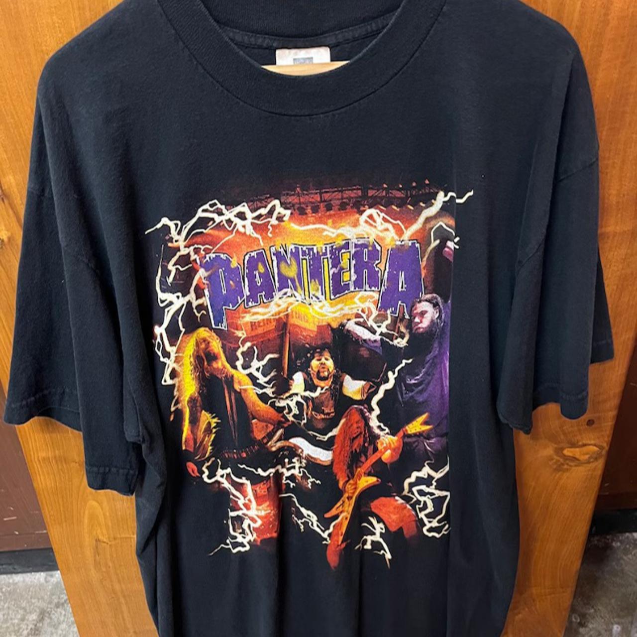 Vintage Pantera Tour T-Shirt ** Product... - Depop