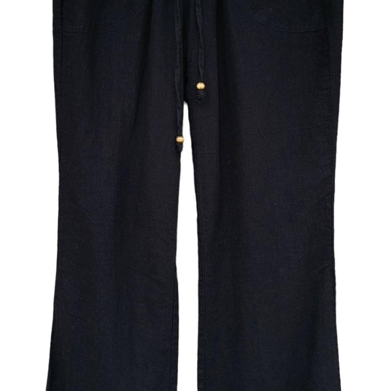 Love Tree Linen Blend Casual Wide leg Pants, Women's... - Depop