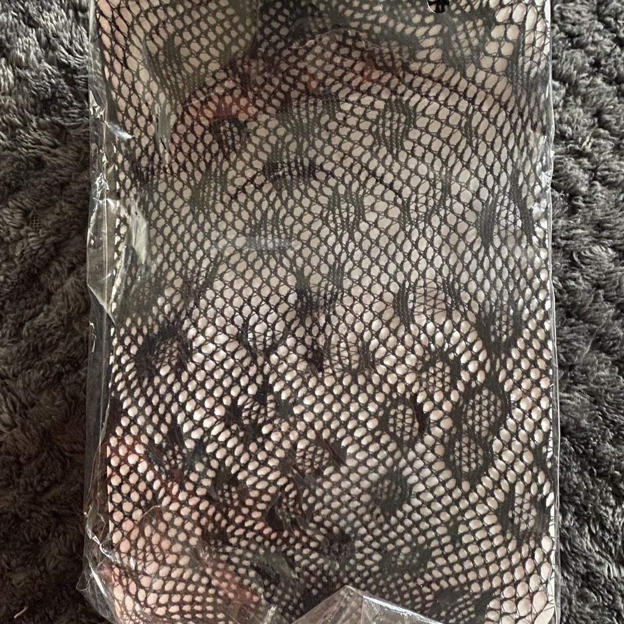 Black fishnet tights leopard print #fishnet #grunge... - Depop