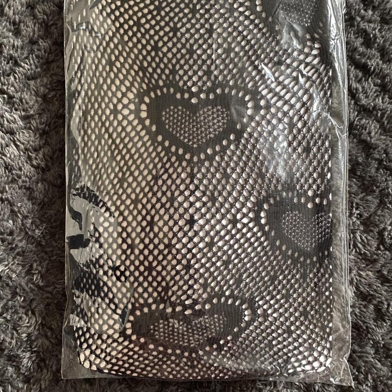 Heart fishnet tights in Black #grunge #goth #emo... - Depop