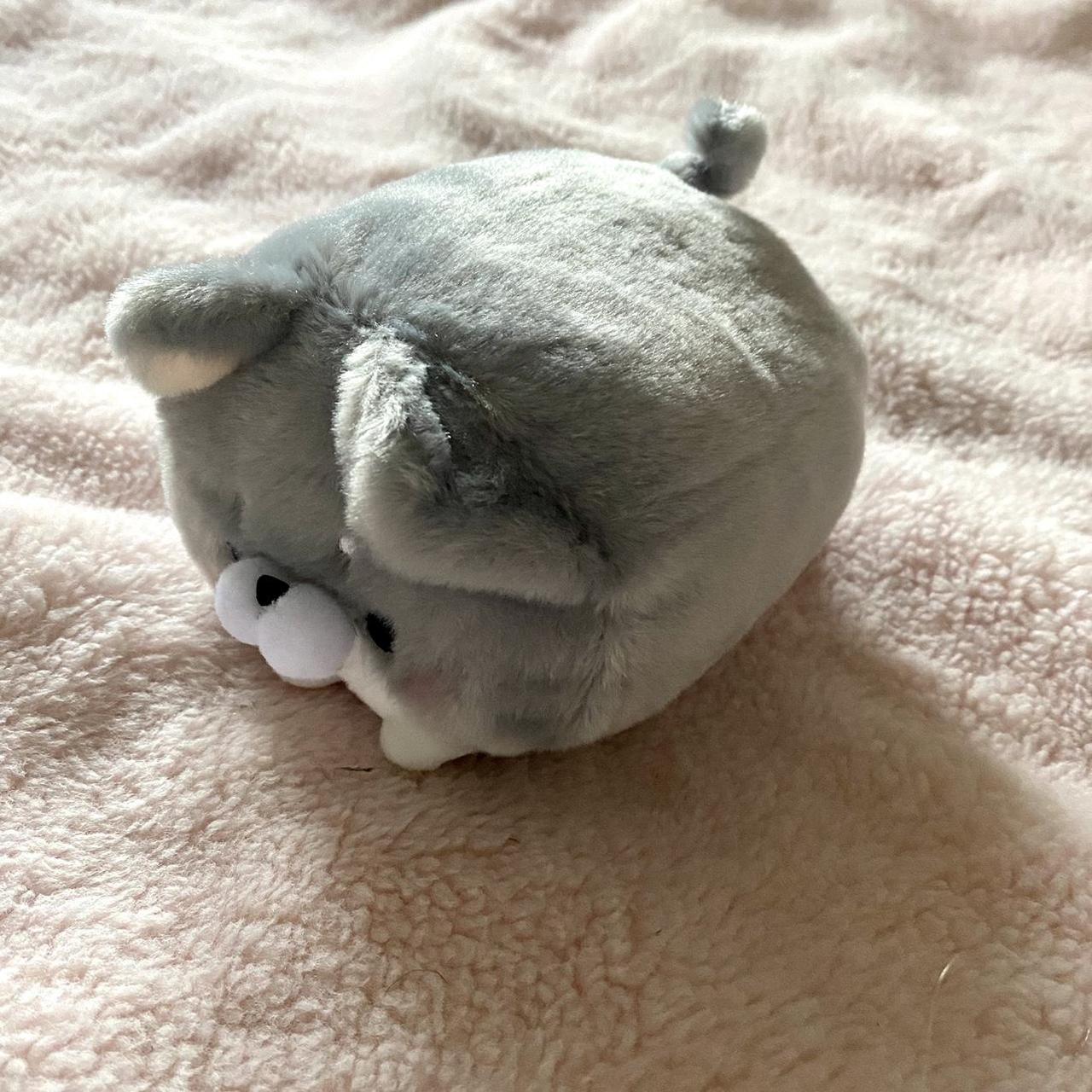 Cute grey kitty cat plushie. Japan import. 2nd... - Depop