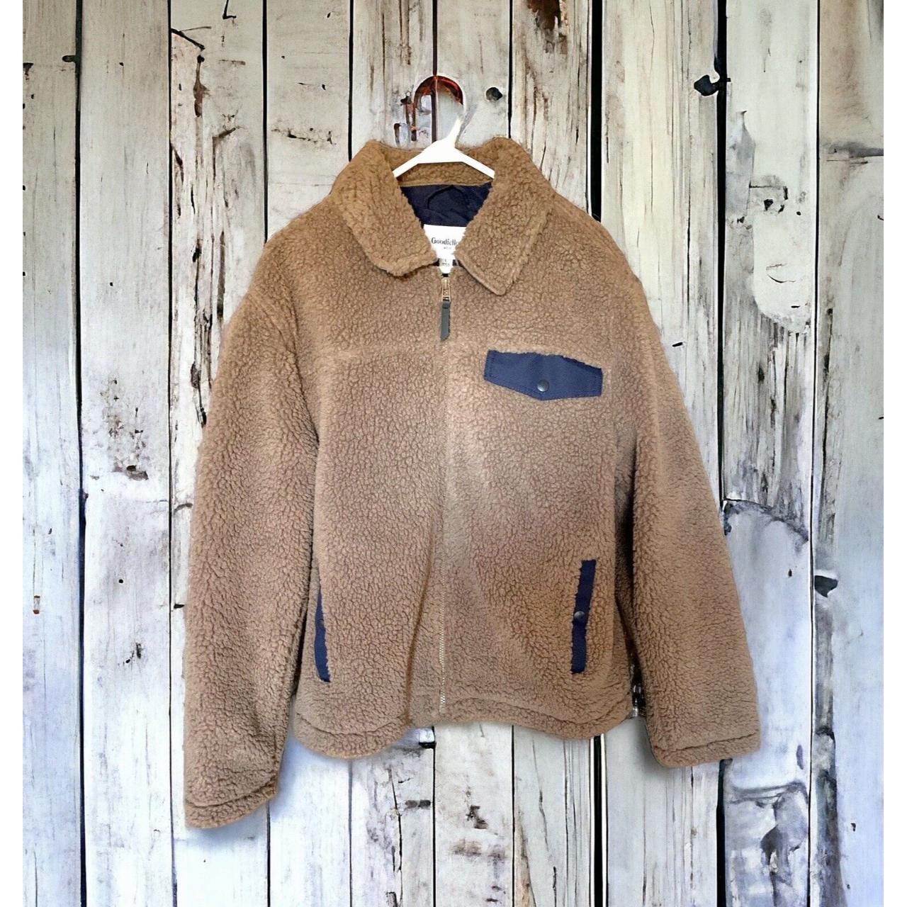 Introducing a stylish and cozy jacket for men,... - Depop