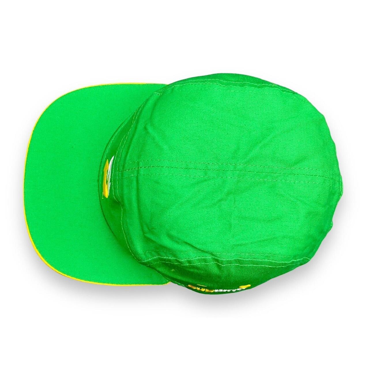 This is a Subway Sandwich SnapBack Hat Cap in green... - Depop