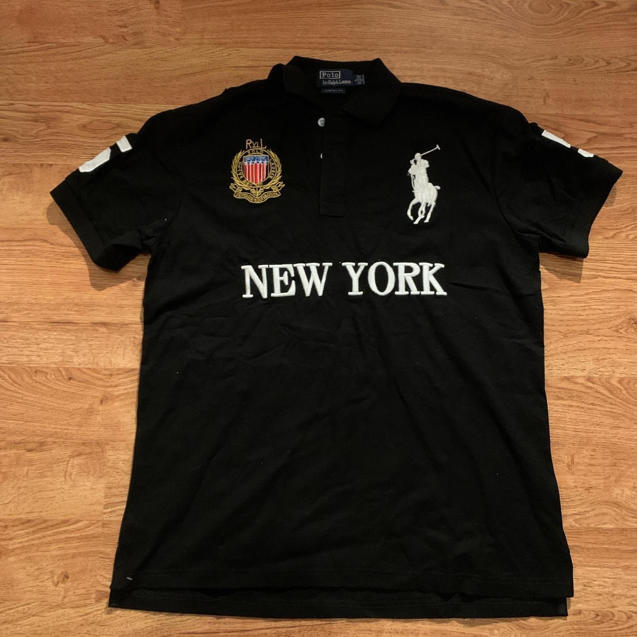 Chief Keef ralph lauren polo new york number 5 mens... - Depop