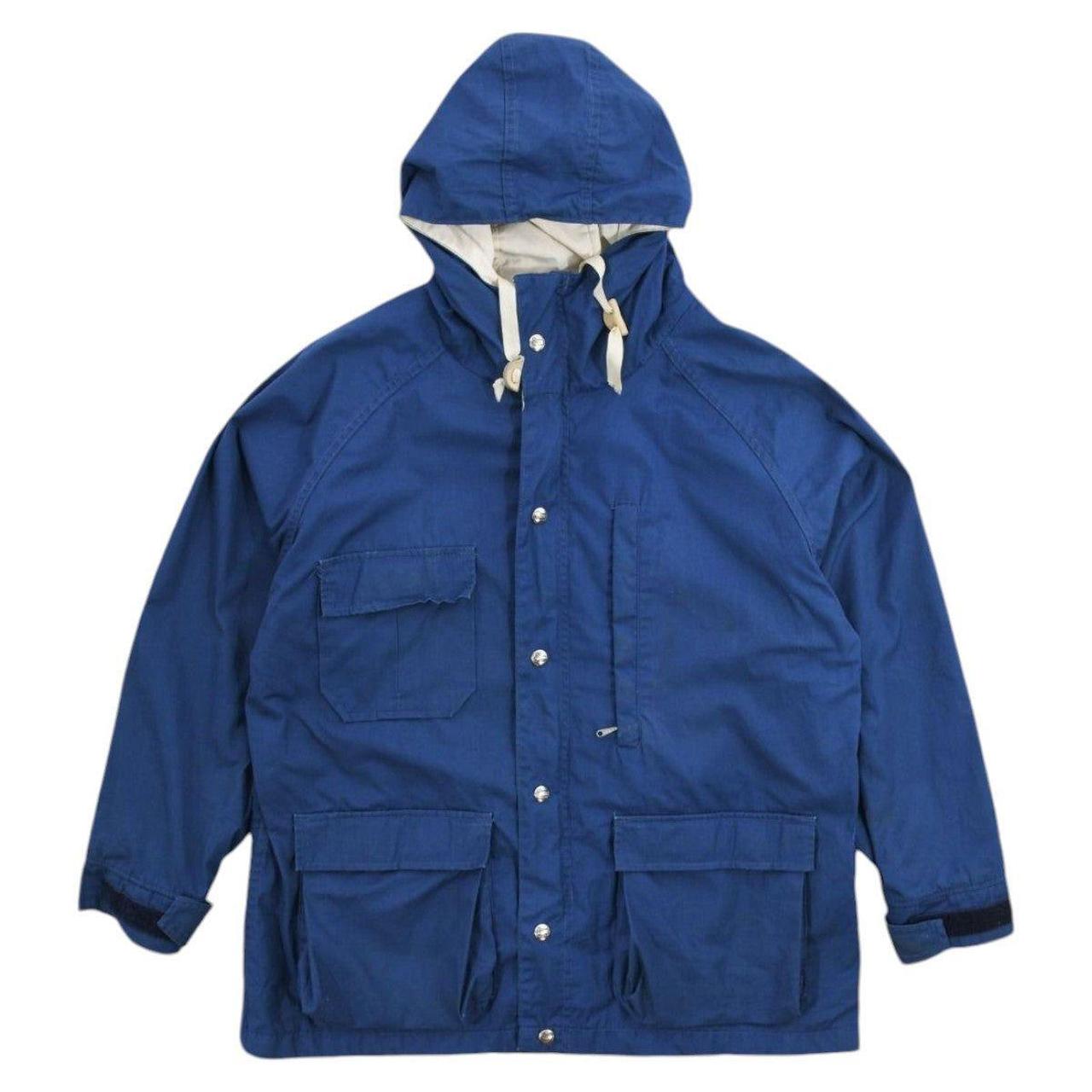 80s Woolrich Blue Light Jacket (L) Label... - Depop