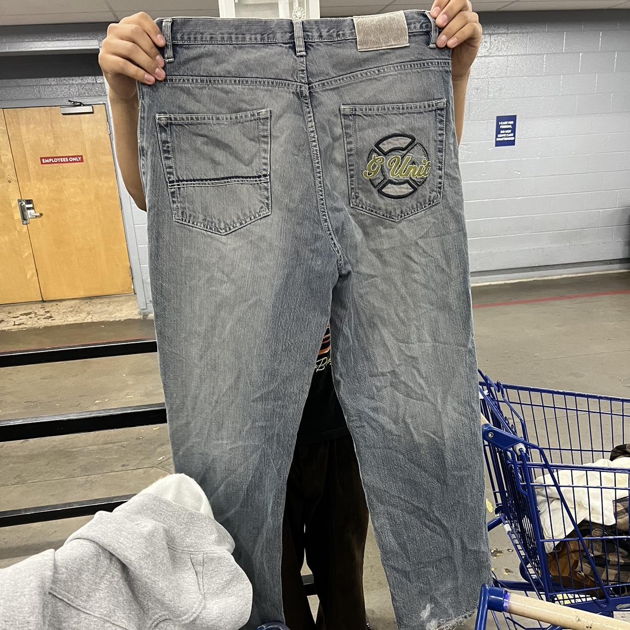 G Unit embroidered pants - Depop