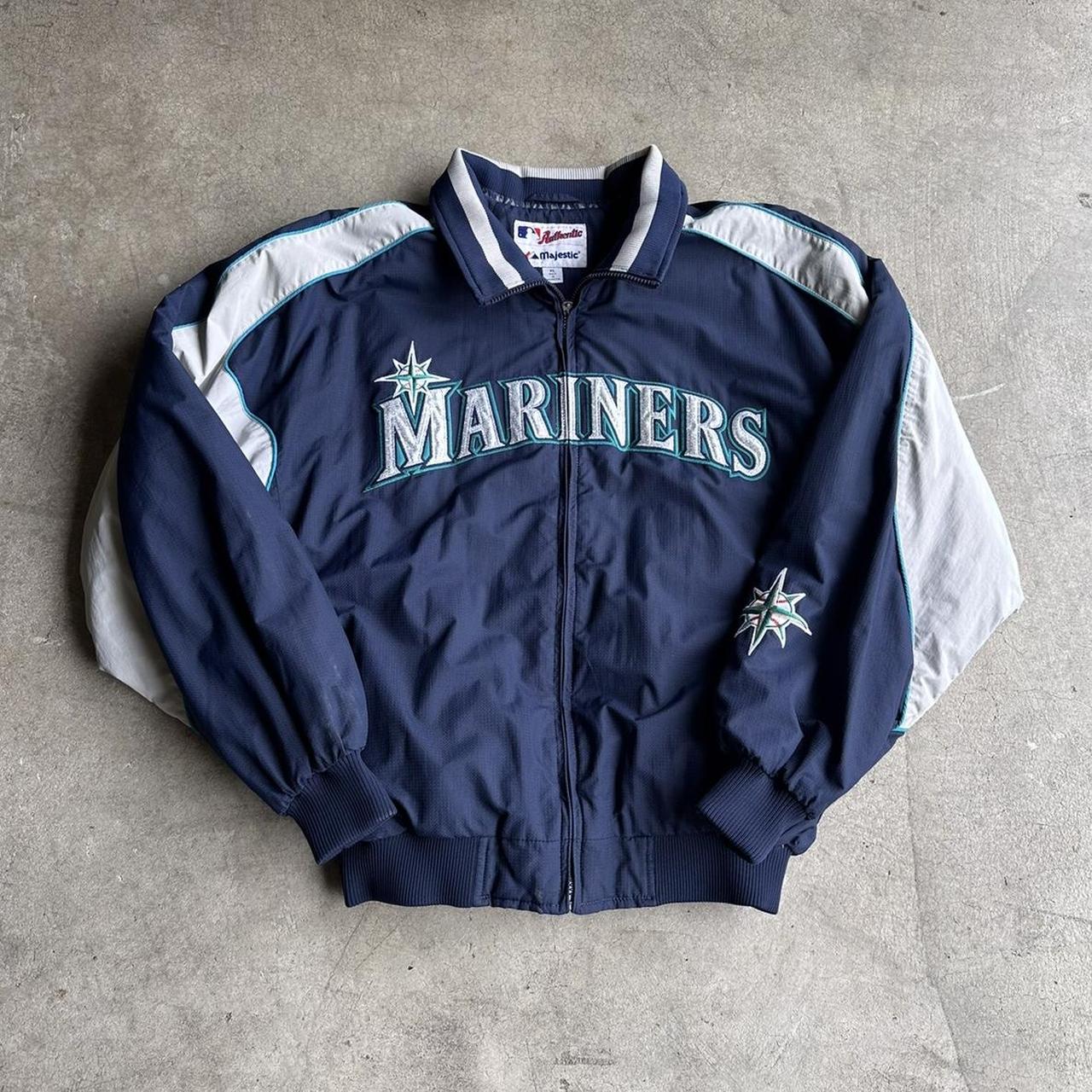 Vintage Seattle Mariners Jacket 90s Size XL Great... - Depop