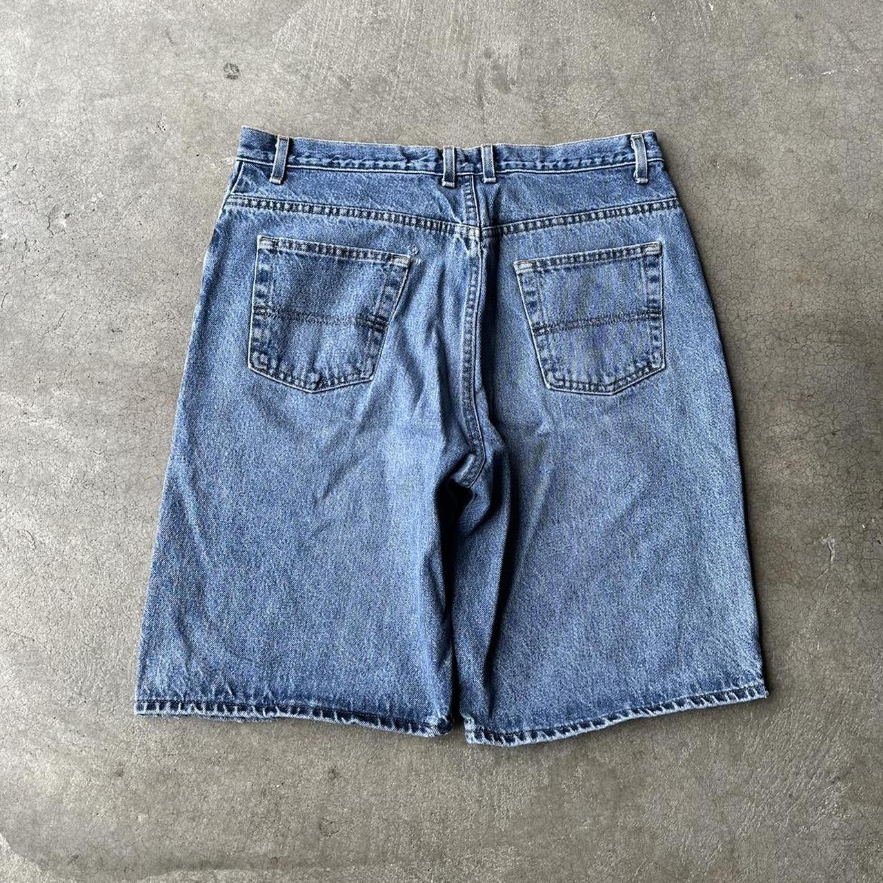 Vintage Faded Glory Baggy Denim Shorts Size... | Depop
