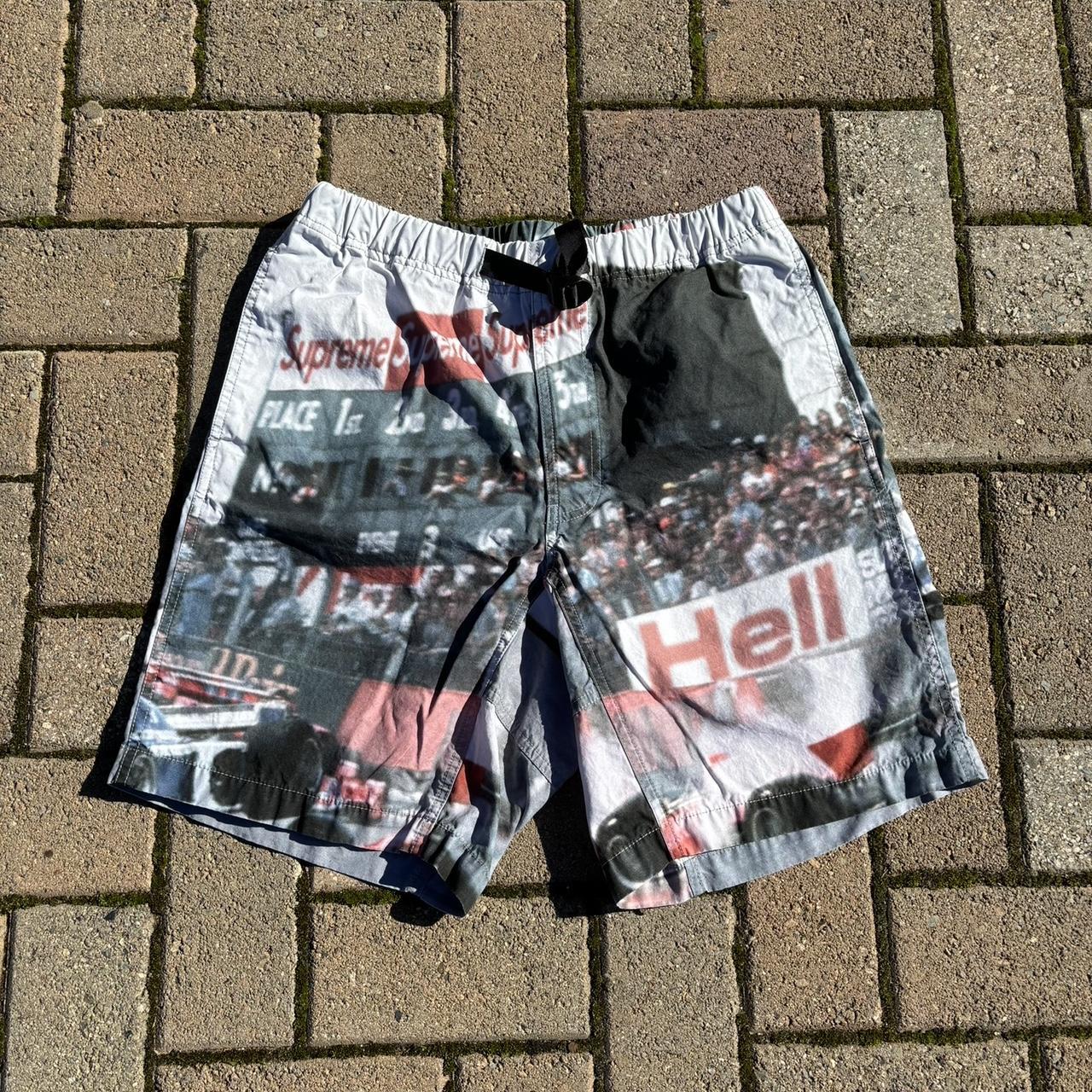 Supreme Hell shorts👹 Size small Free shipping 🚢🚀 - Depop