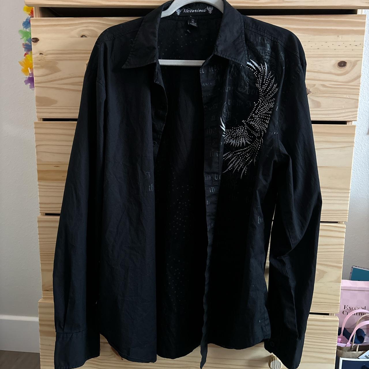 Japanese fashion vkei victorious brand collared... - Depop