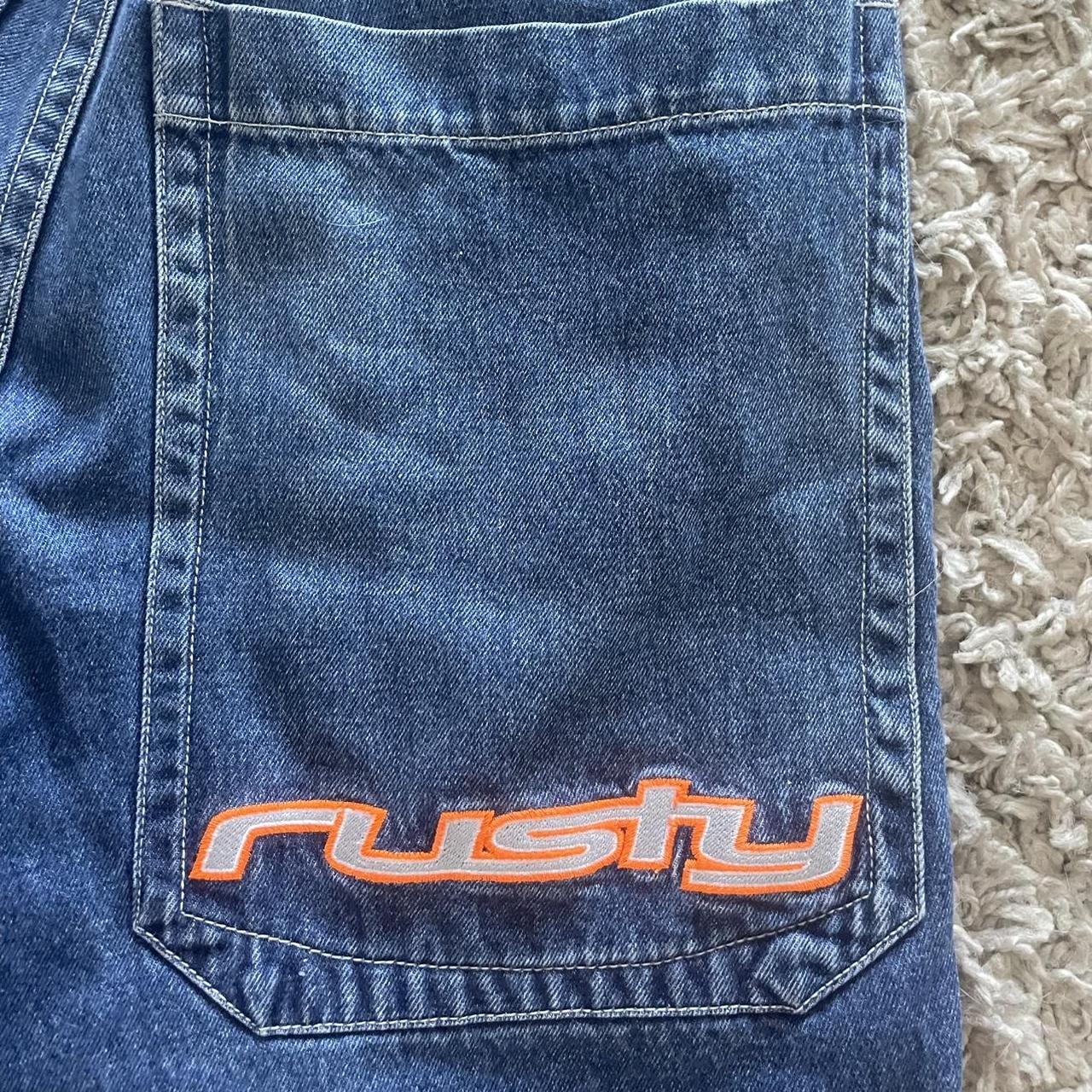 grail vintage rusty jorts size 30 honestly... | Depop