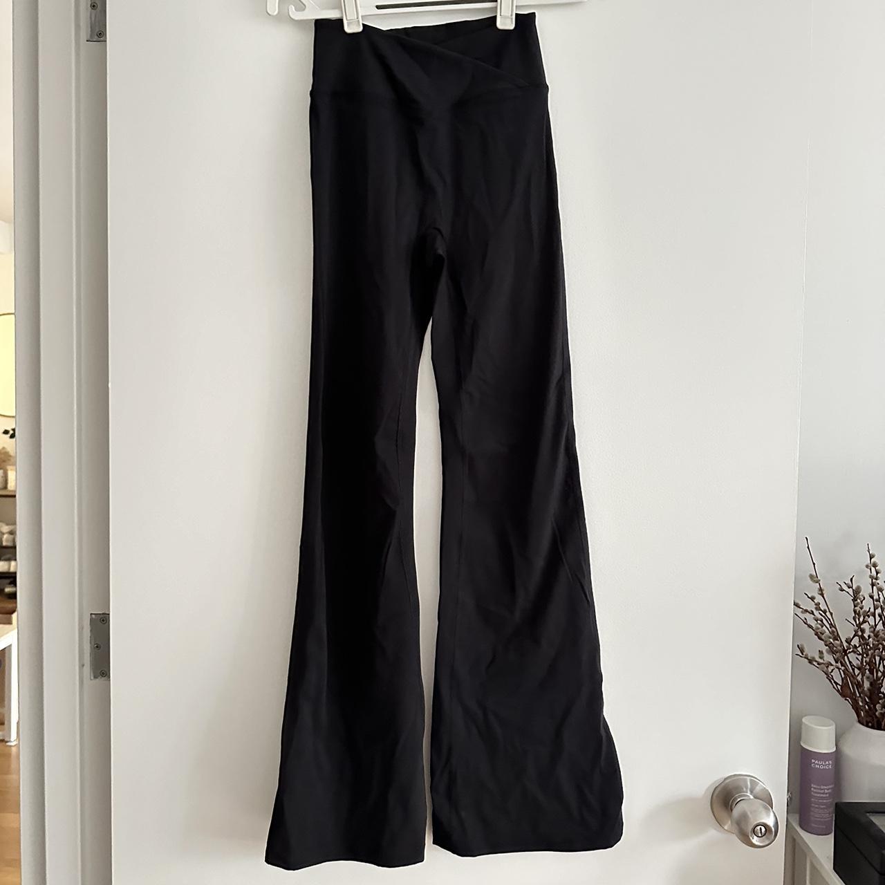 TALA- High Rise Cross-Over Flare Leg Yoga Pants... - Depop