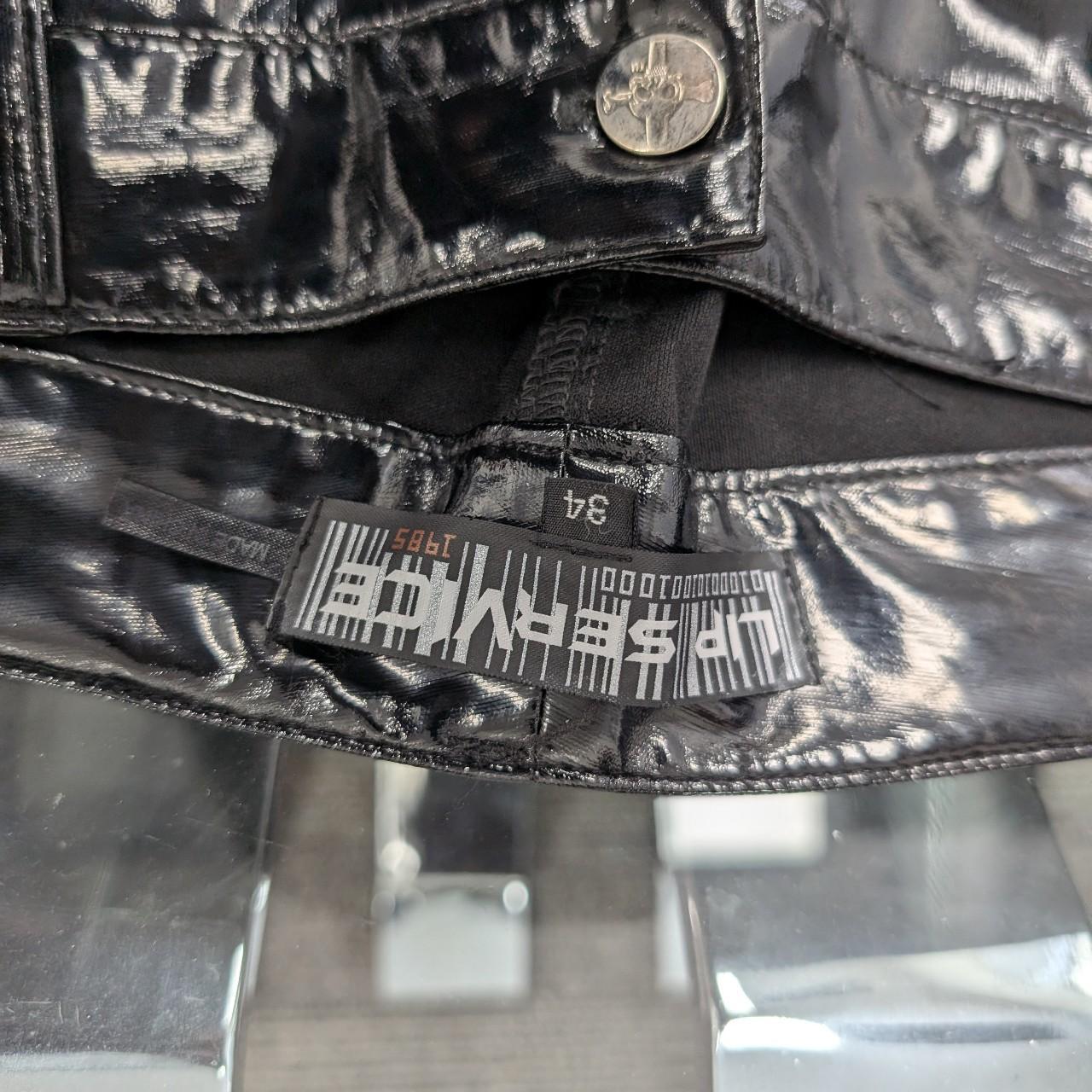 Vintage LIP SERVICE PVC pants ~ size 34 - Depop