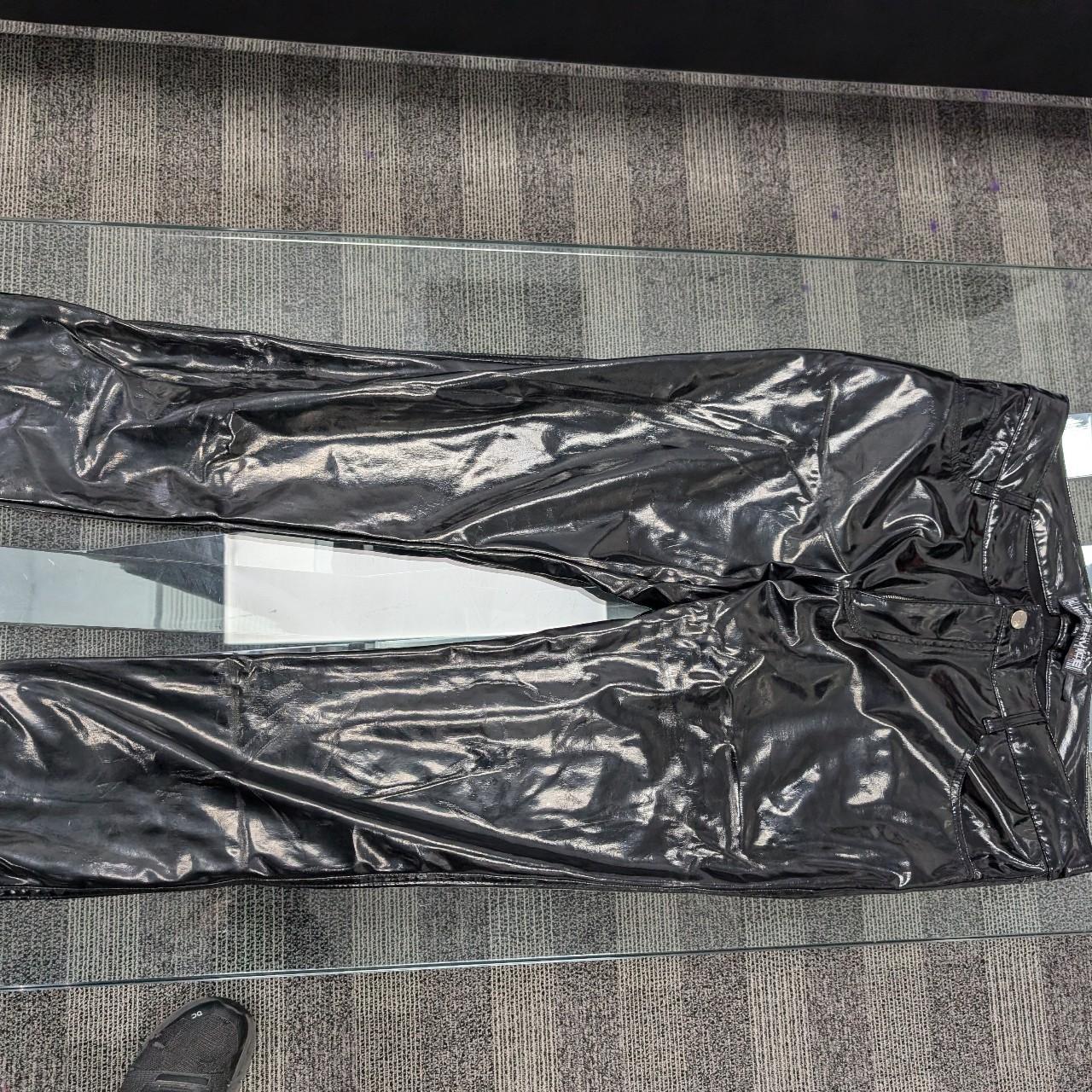 Vintage LIP SERVICE PVC pants ~ size 34 - Depop