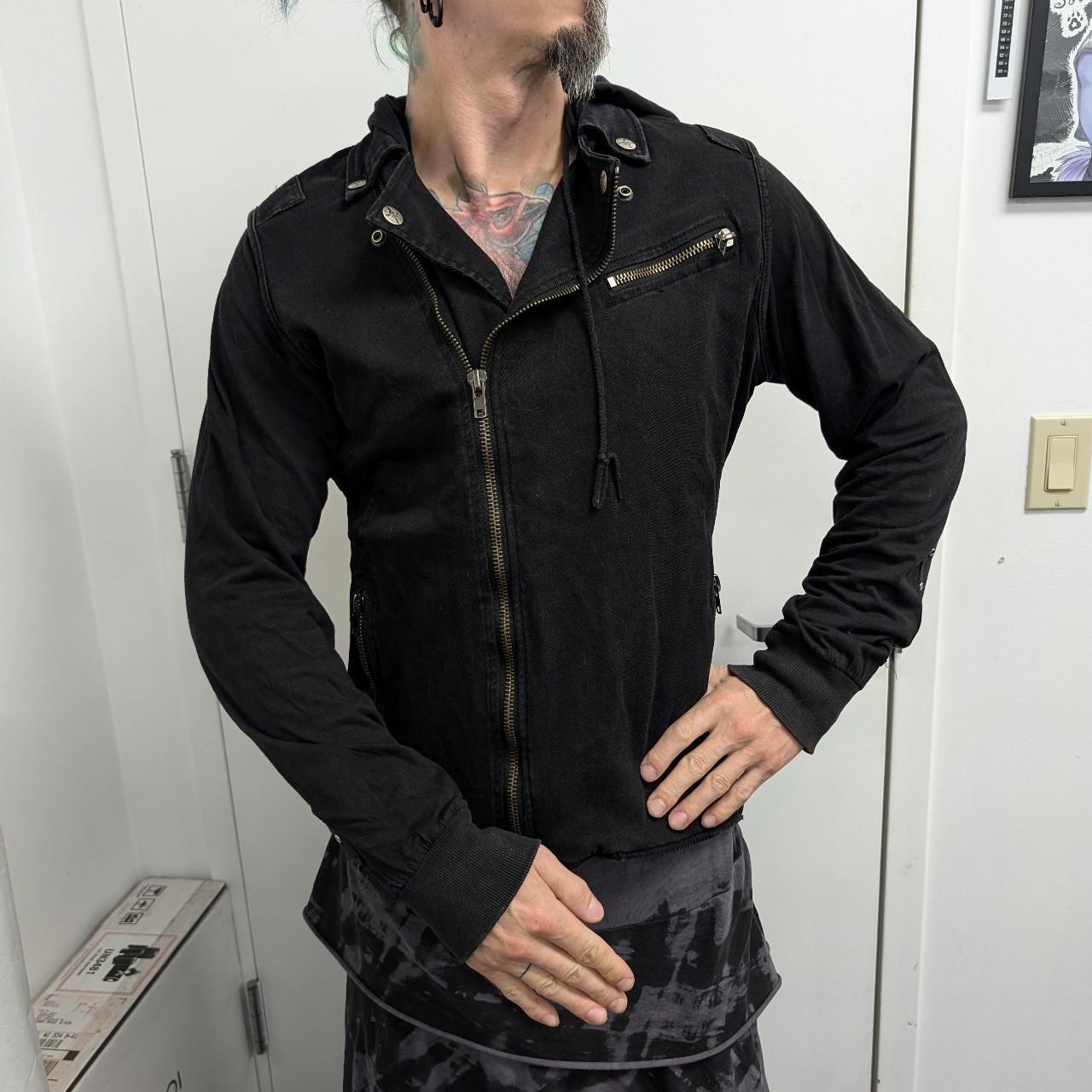 Vintage LIP SERVICE Jacket (modded) ~ size M - Depop