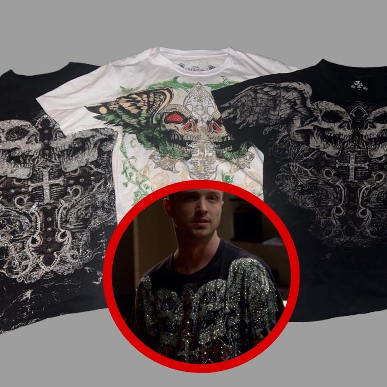 Jesse pinkman xzavier rhinestone t-shirts for sale.... | Depop