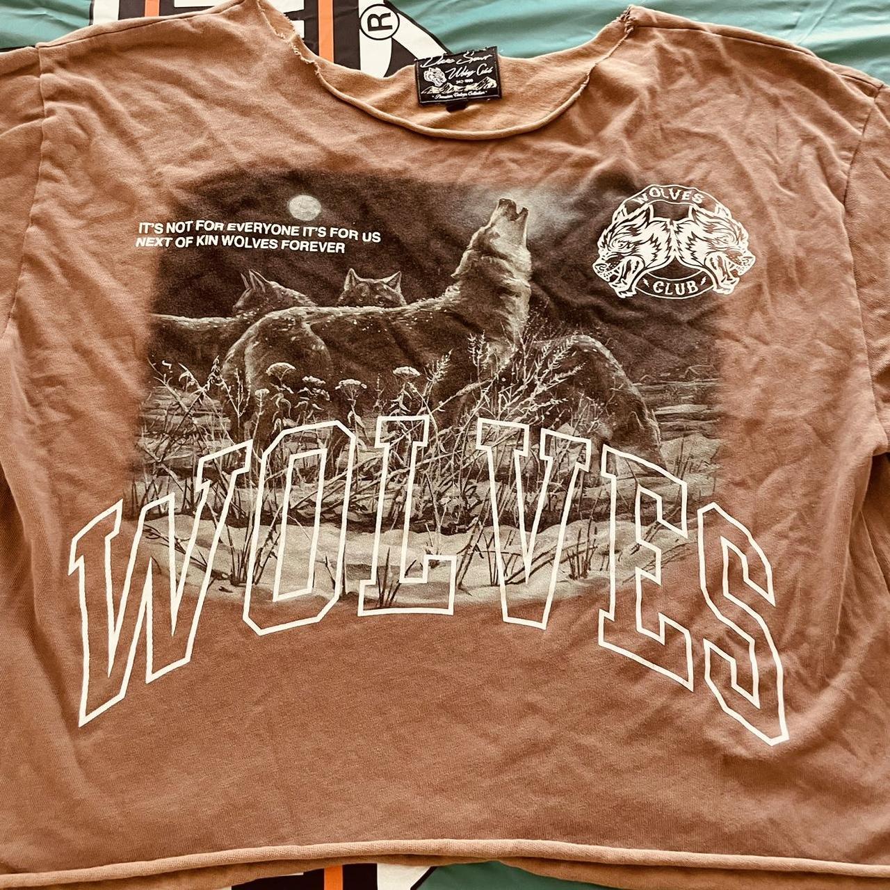 Wolves gym tee Cut up 1 of 1000 - Depop