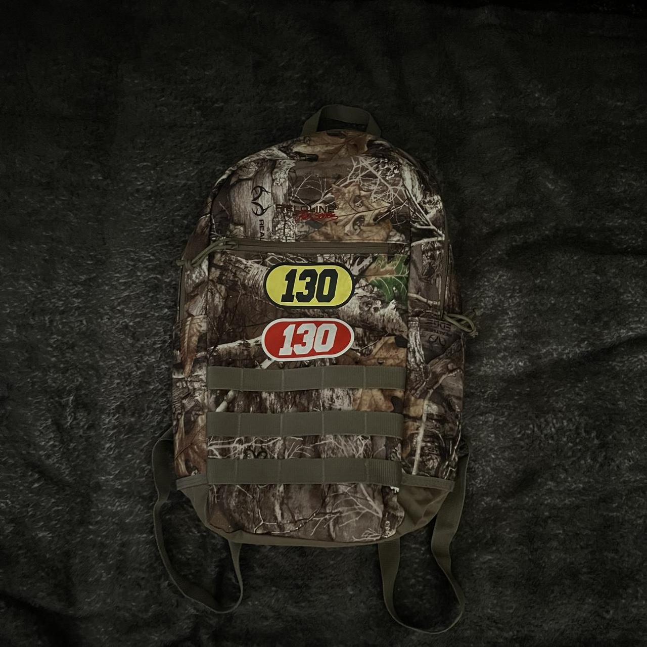 130 WORLD backpack Custom 130 backpack with spikes.... - Depop