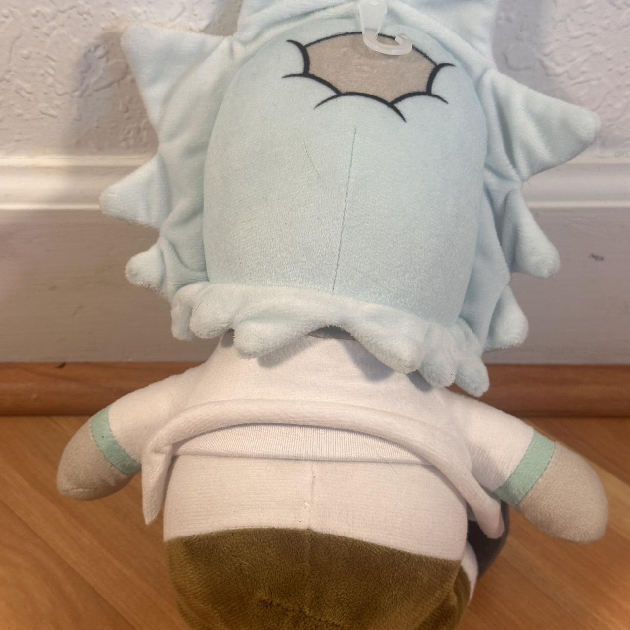 Toy Factory Rick and Morty 9” Rick Sitting Stuffed... - Depop