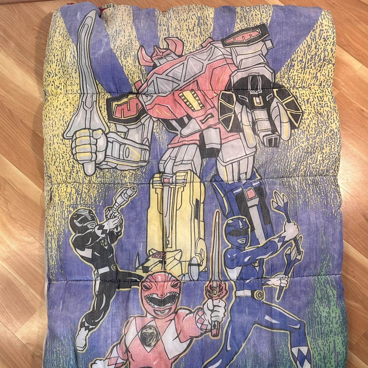 Vintage 1994 Mighty Morphin Power Rangers Sleeping... - Depop