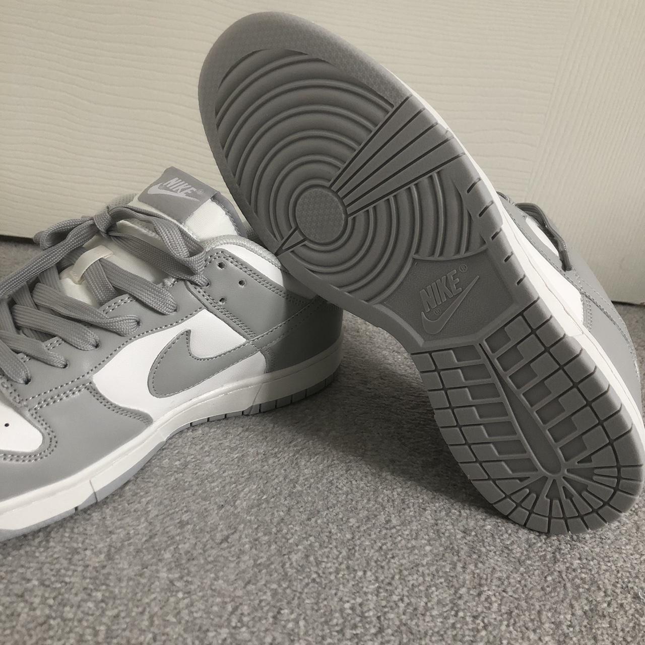 Nike Dunks Low ‘Grey Fog’ Size UK 8, US 9 Brand... - Depop