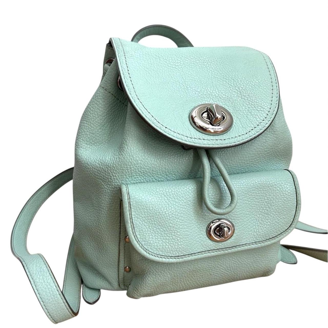 Coach Light Tiffany blue color /mint color very... | Depop