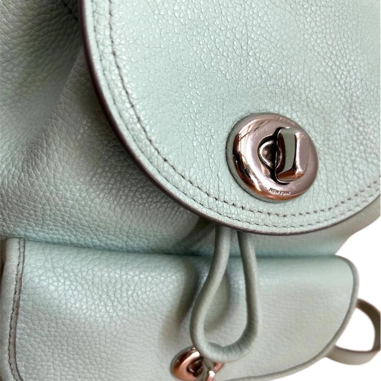 Coach Light Tiffany blue color /mint color very... | Depop