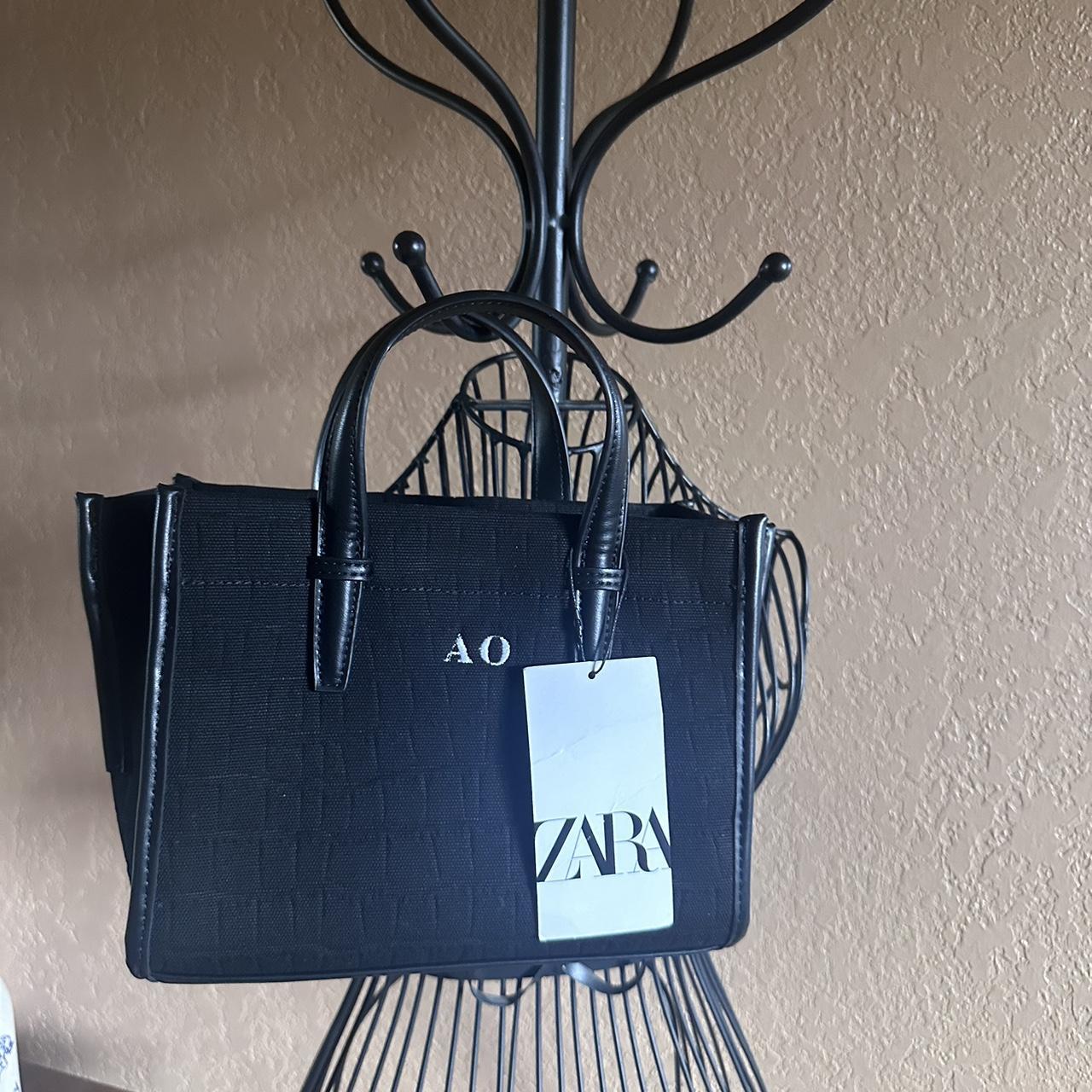 🪱 ZARA Mock Croc Mini Tote Bag 🪱 - Very cute... | Depop