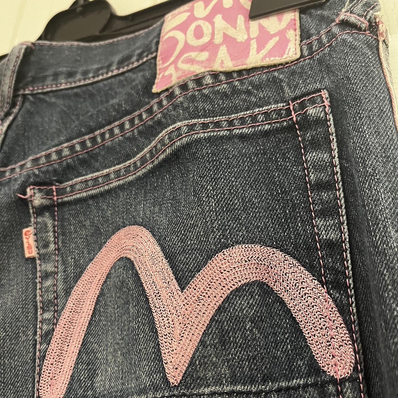 Evisu jeans - Medium (size 10 - 31,33) bought second... - Depop