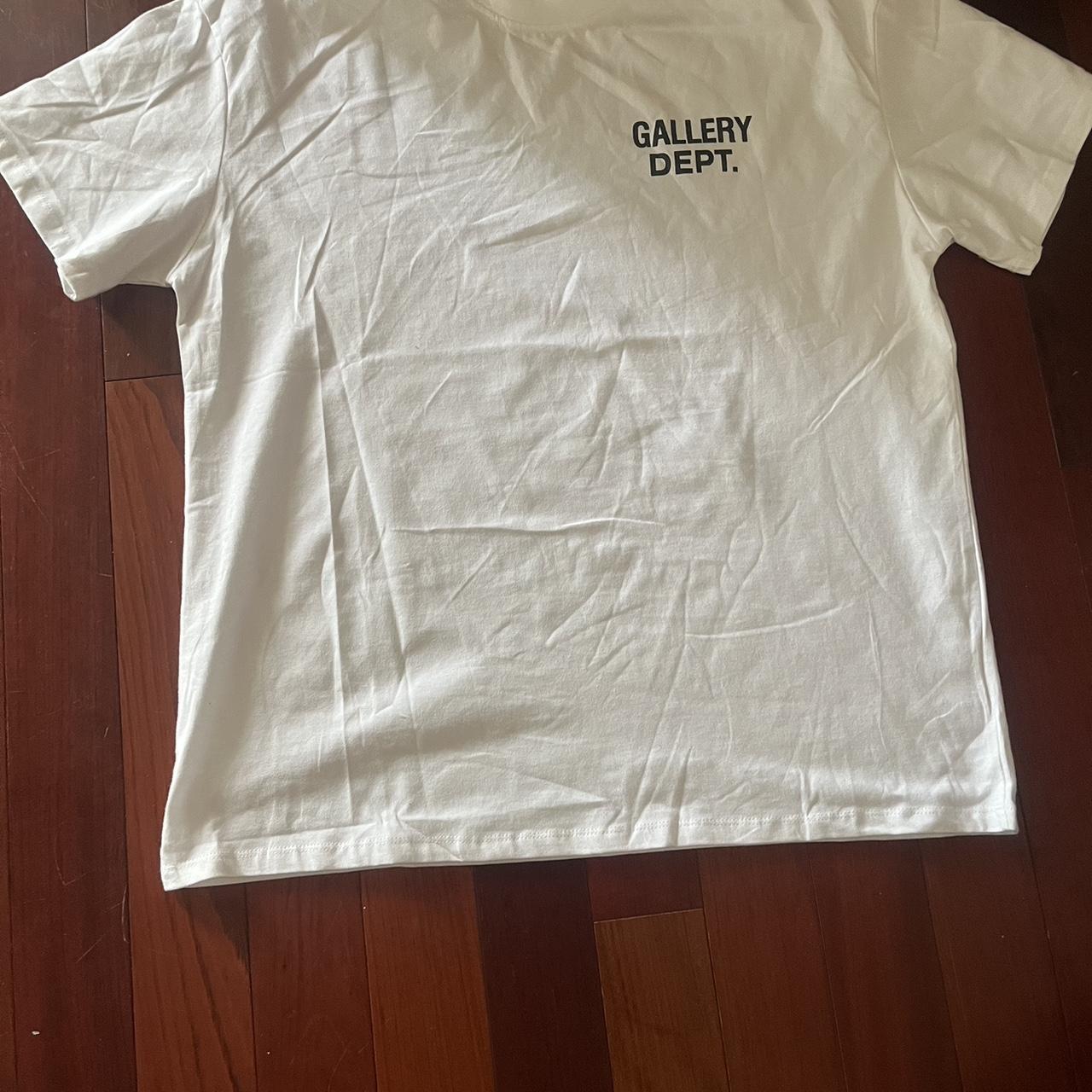 White Gallery Dept Shirt LARGE Quick Shipment 📦... - Depop