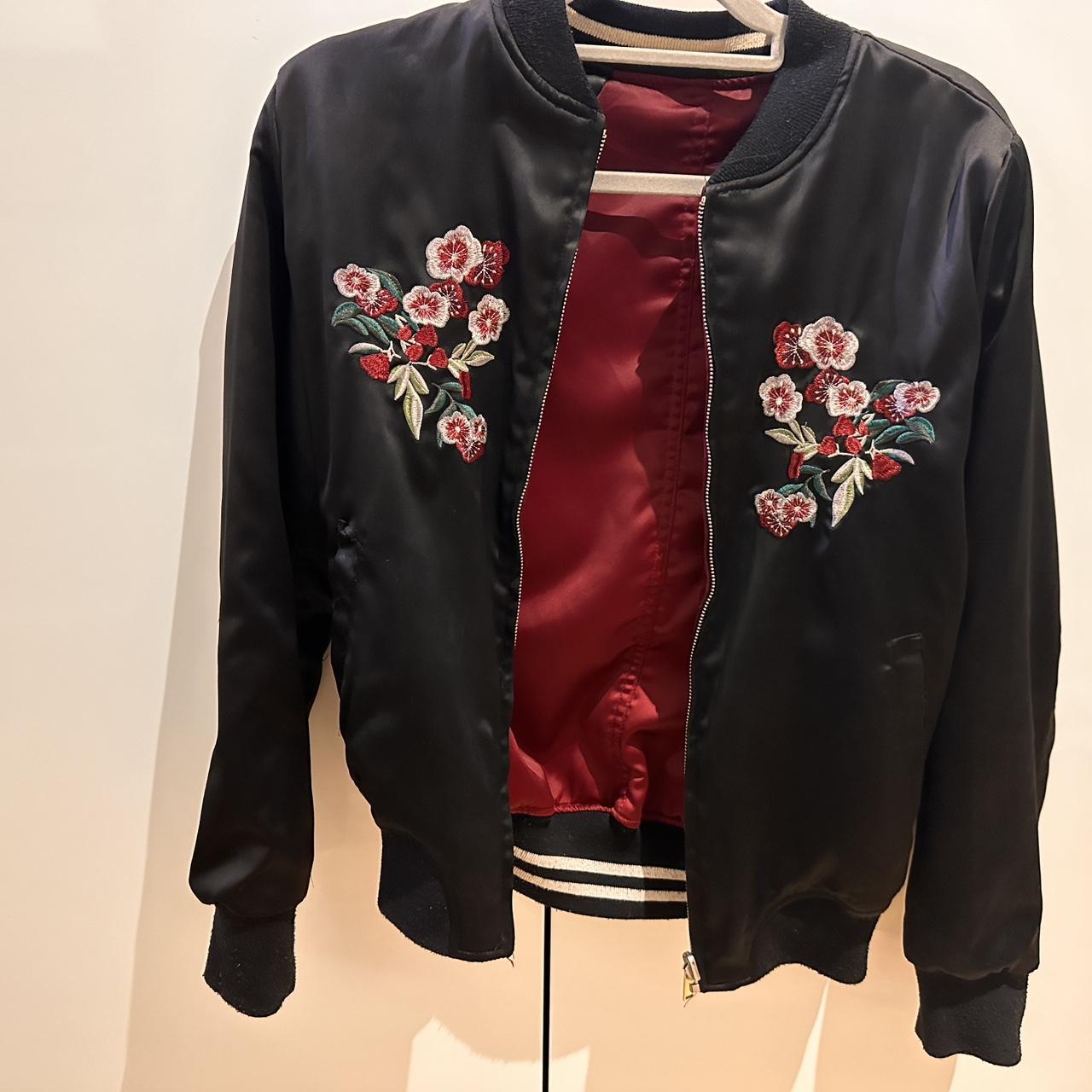 Printed Jacket (Reversible Jacket) - Depop