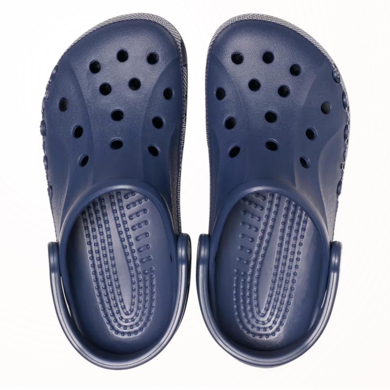 Navy blue Crocs Classic Clogs | Depop