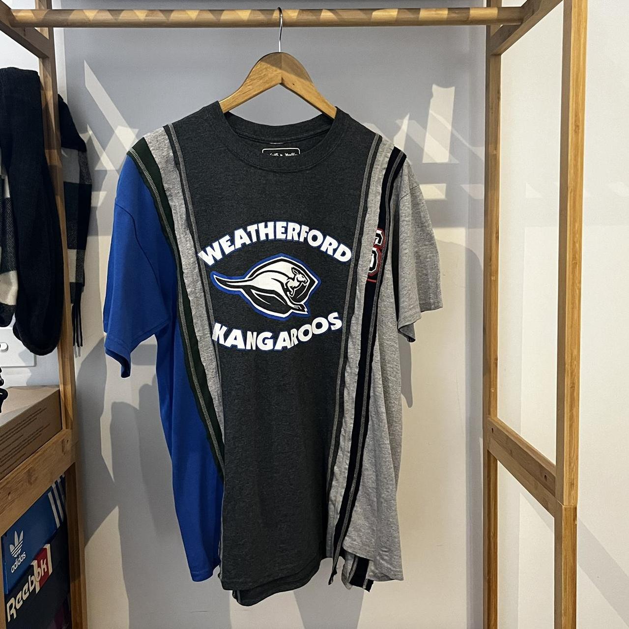 Needles Rebuilt T-Shirt Custom One of One Size XL,... - Depop