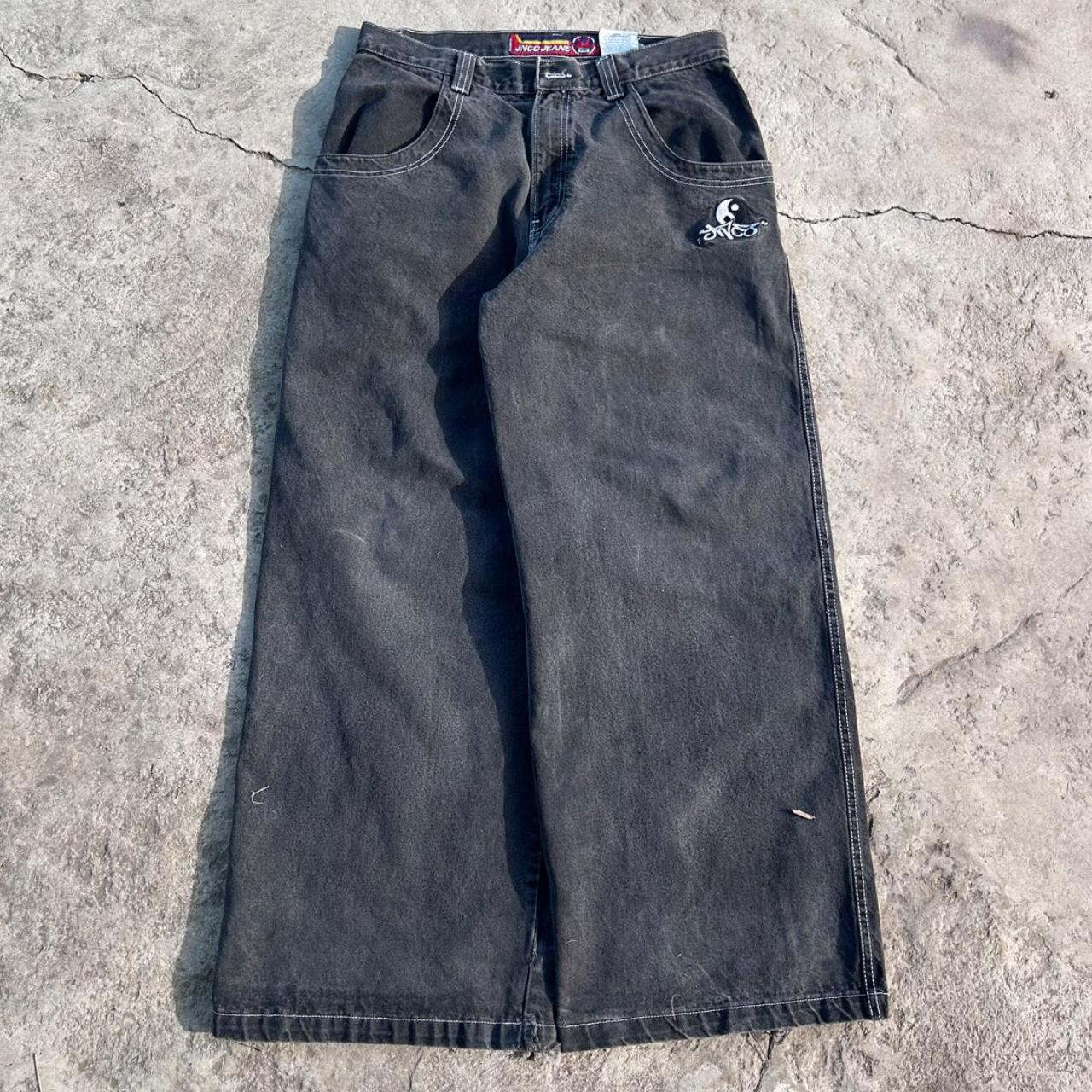 Jnco Yin-Yang 34x32 Hella rare fit perfect DM... - Depop