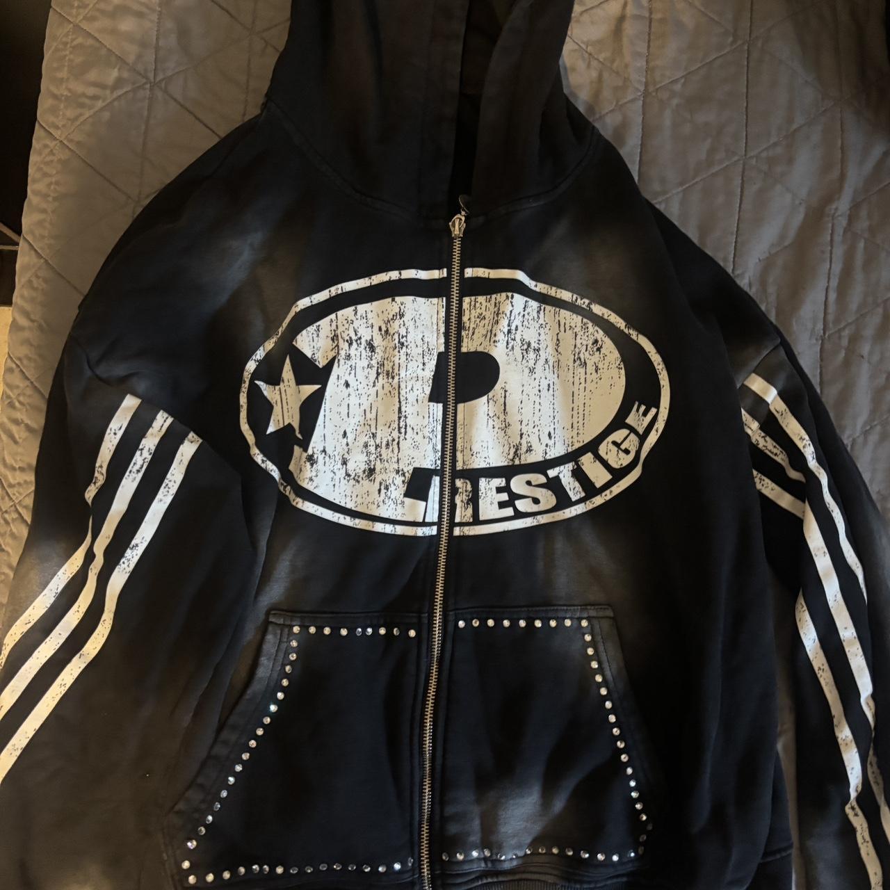 Prestige Collection | Prestige Rhinestone Hoodie -... | Depop