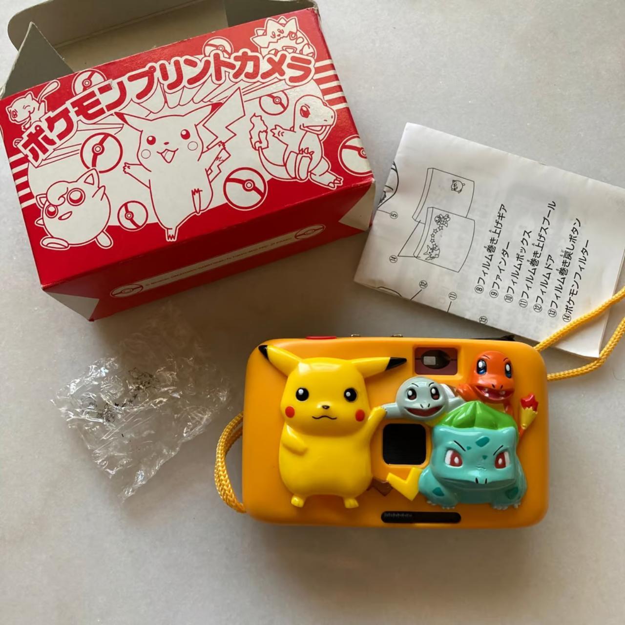 2 Pokemon Pikachu 35mm Film Toy Cameras Bundle rare... | Depop