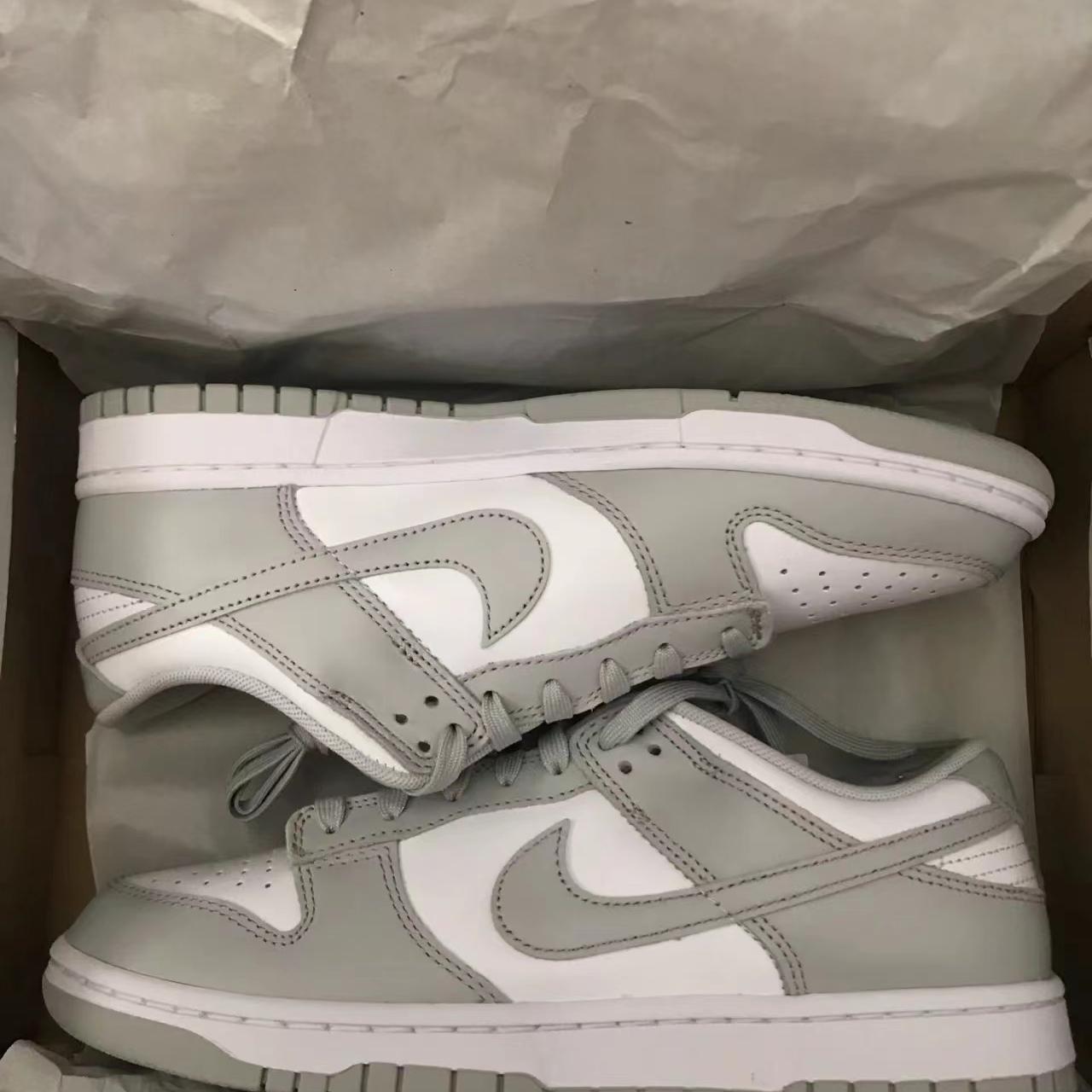 Nike Dunk Low Retro "grey" shoes for men Men's... - Depop