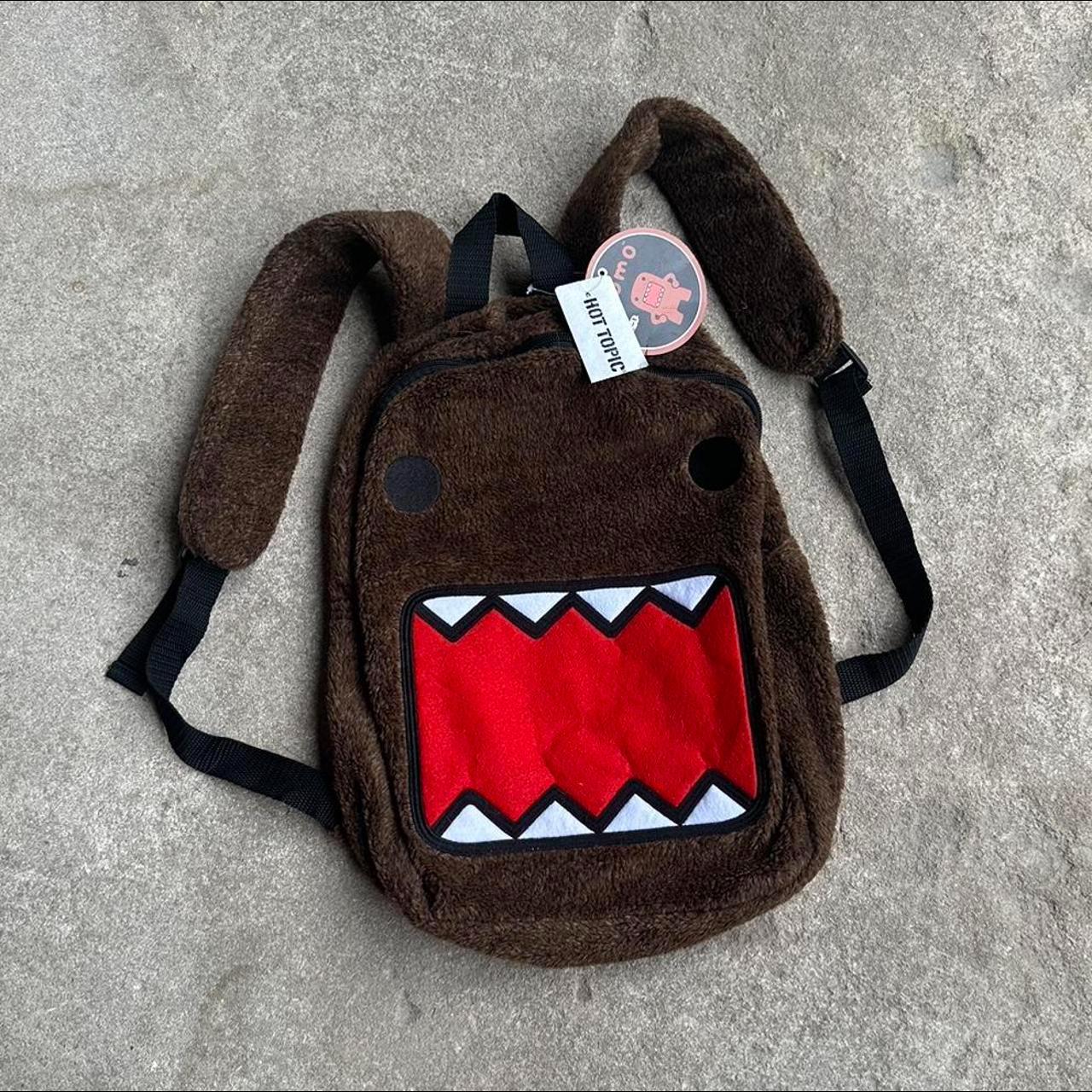Domo Backpack Character Bag Y2K Skater RARE Vintage... - Depop