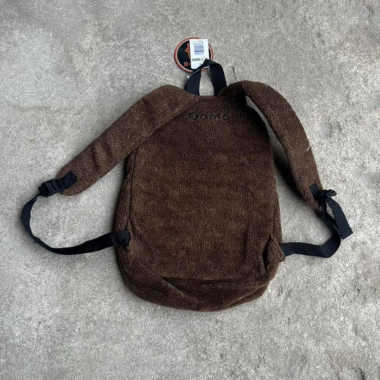 Domo Backpack Character Bag Y2K Skater RARE Vintage... - Depop