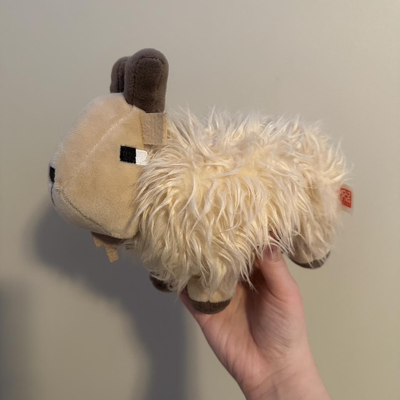 minecraft goat plushie, good condition, and really... - Depop