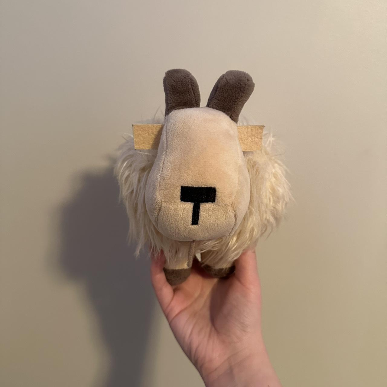 minecraft goat plushie, good condition, and really... - Depop