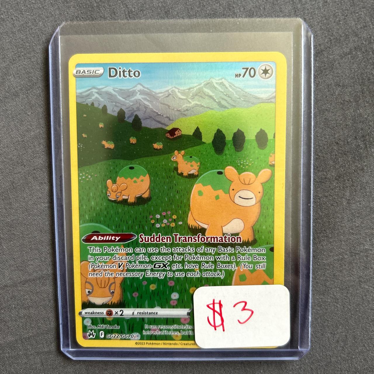 Ditto Pokemon Card - DM if you have questions -... - Depop