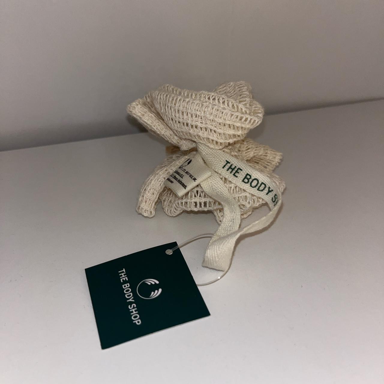 The Body Shop mini bath lily/loofah Made with a... - Depop