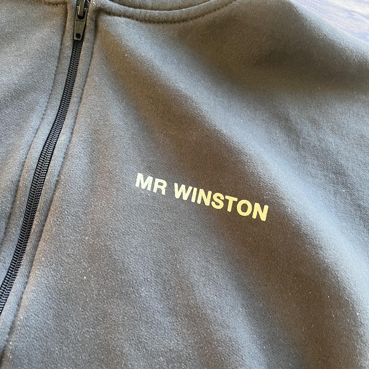 Mr Winston Zip Up Puff print back, Zip is fully... - Depop