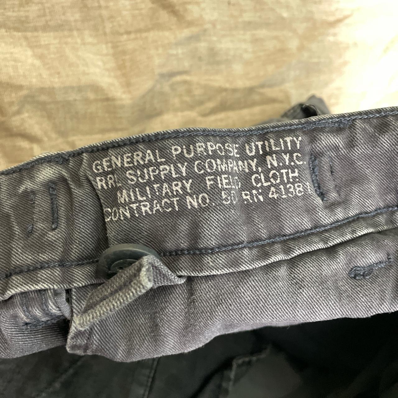 RRL by Ralph Lauren Men's Blue and Navy Trousers | Depop