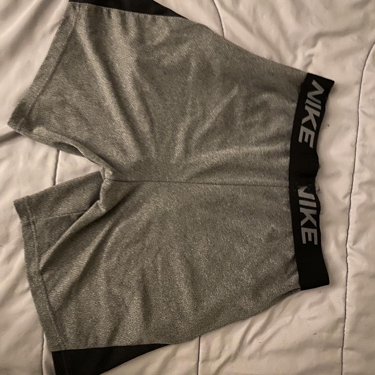 Medium Men’s Nike pro shorts (Top liner is ripped, 2... - Depop