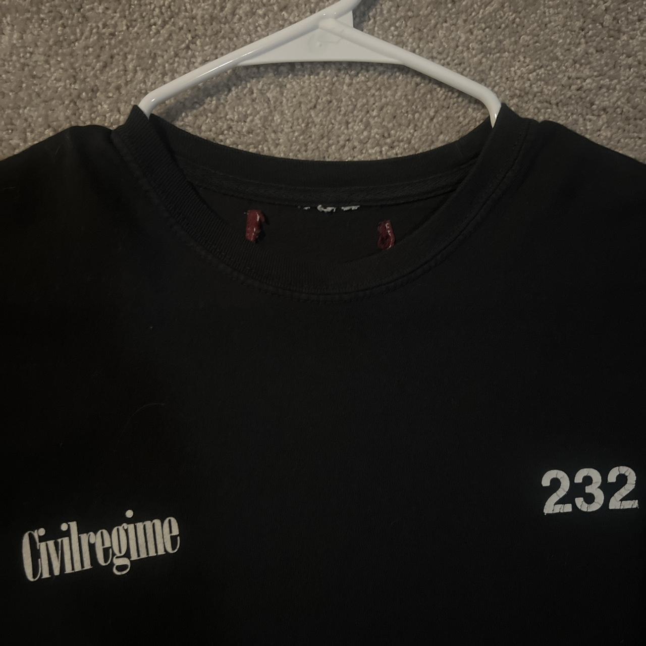 Civil regime graphic tee size medium - Depop