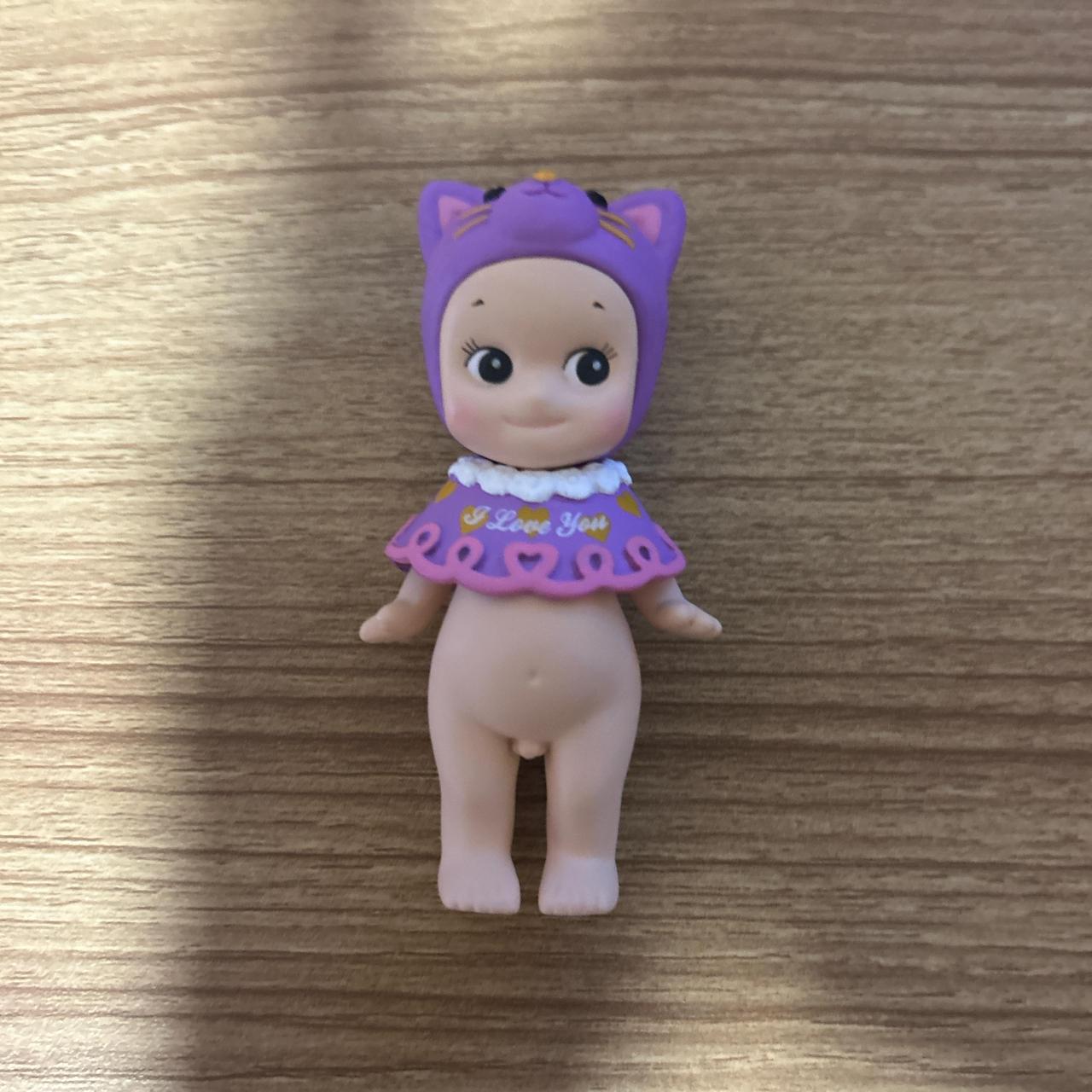 Purple cat sonny angel Valentines Series... - Depop