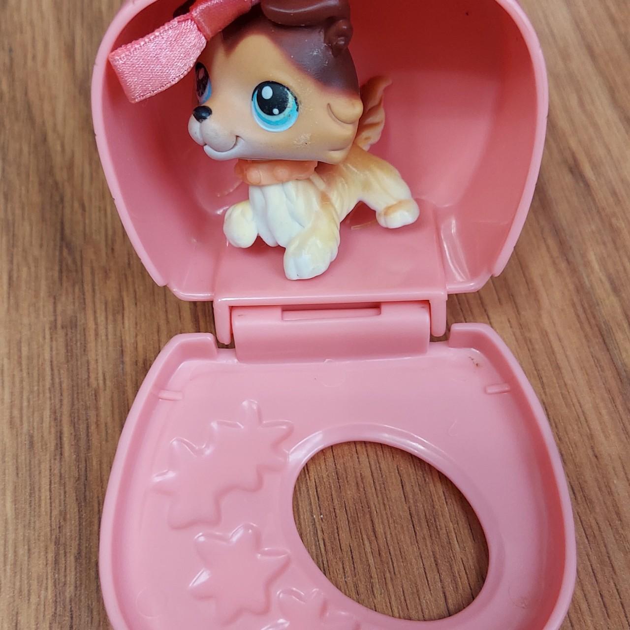 LPS rare blue eyed collie - Depop