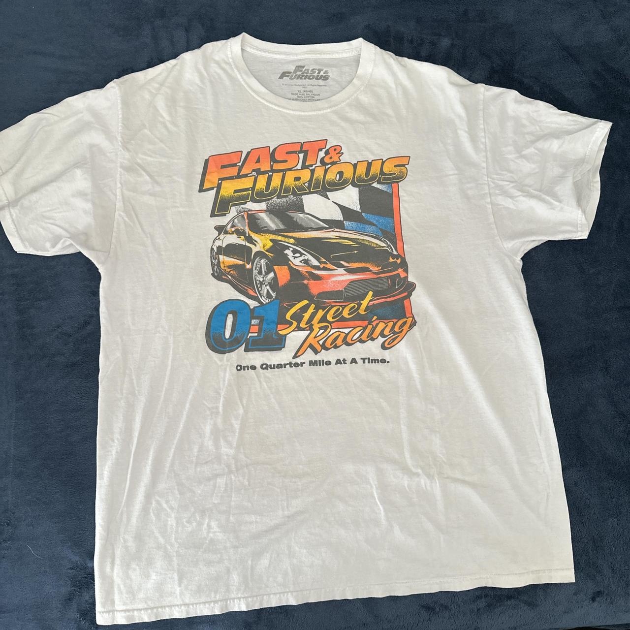 Fast n Furious graphic Tee, just needs a wash and... - Depop